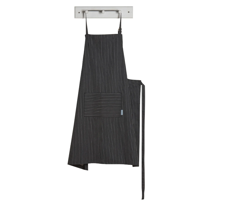 Now Designs, Black Pinstripe Apron | 1909 Harrison llc